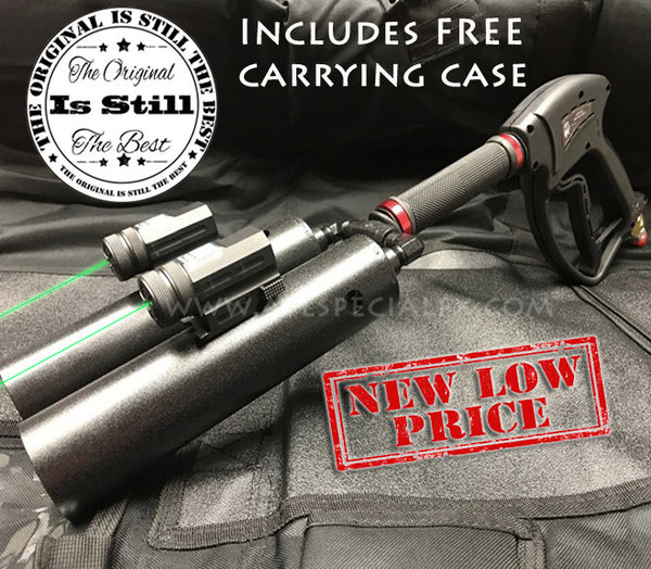 CO2 Cryo Gun Dj Club Cannon Fog Smoke Gun Dual Barrel w Lasers ATL FX®