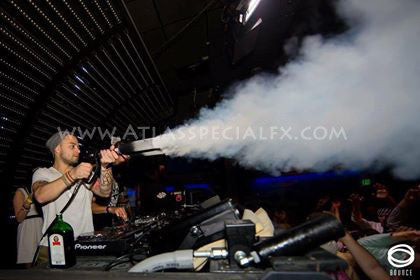 CO2 Cryo Gun Dj Club Cannon Fog Smoke Gun Dual Barrel w Lasers ATL FX®