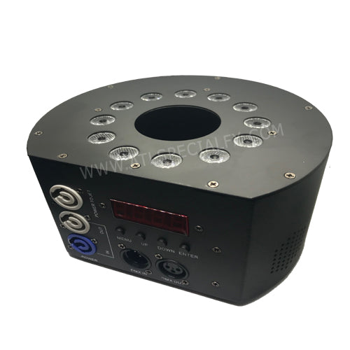 LED CO2 Jet Machine Light Ring Attachment RGB DMX 512 -Patent Pending