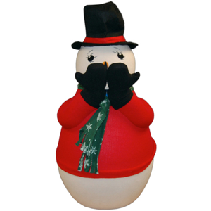 Let It Snow Snowman artificial snow machine is great!