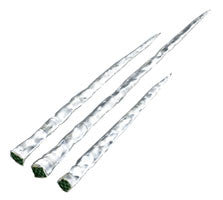 Fake acrylic icicles for tv and movie production
